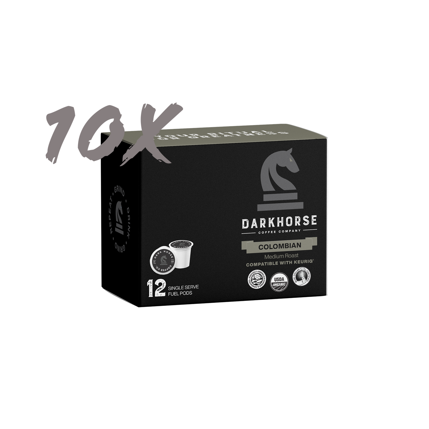 Colombian Coffee Fuel Pods – DarkHorseCoffeeCompany