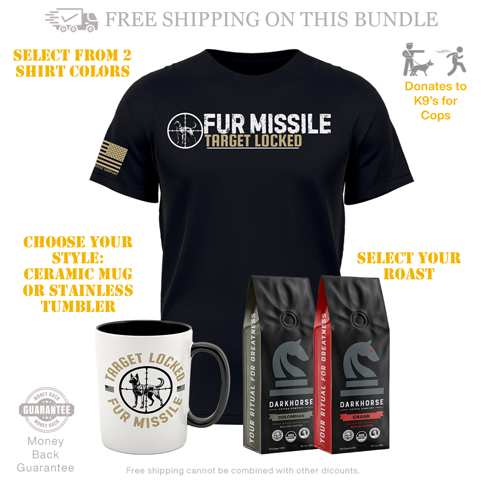 Fur Missile | Target Locked Coffee Bundle – DarkHorseCoffeeCompany